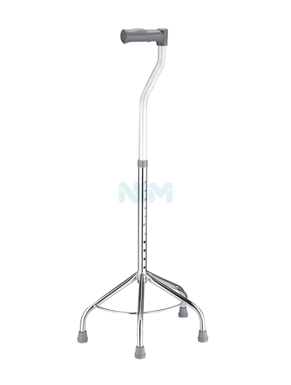 Quadripode per camminare in alluminio con manico ergonomico | nim-net.it